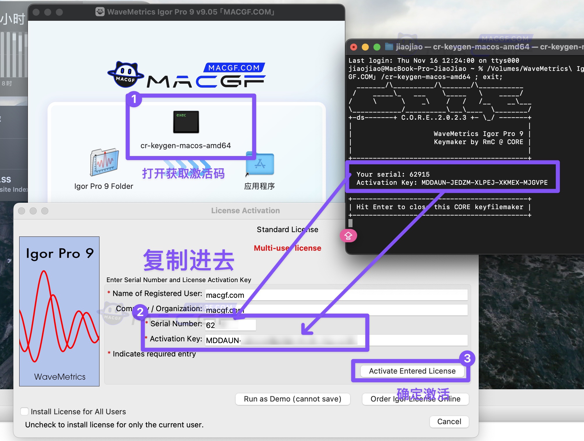 「科学计算和数据分析软件」WaveMetrics Igor Pro 9 v9.05 注册激活版 - macGF